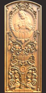 Latest Jesus Door Design For CNC Carving - 3DKart.in